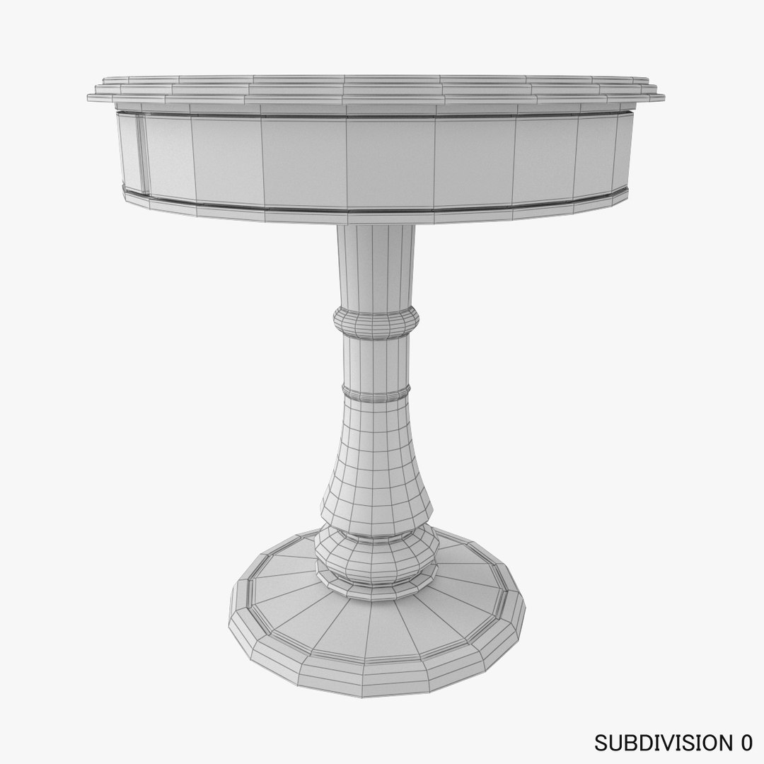 Table Design Model - TurboSquid 1235489