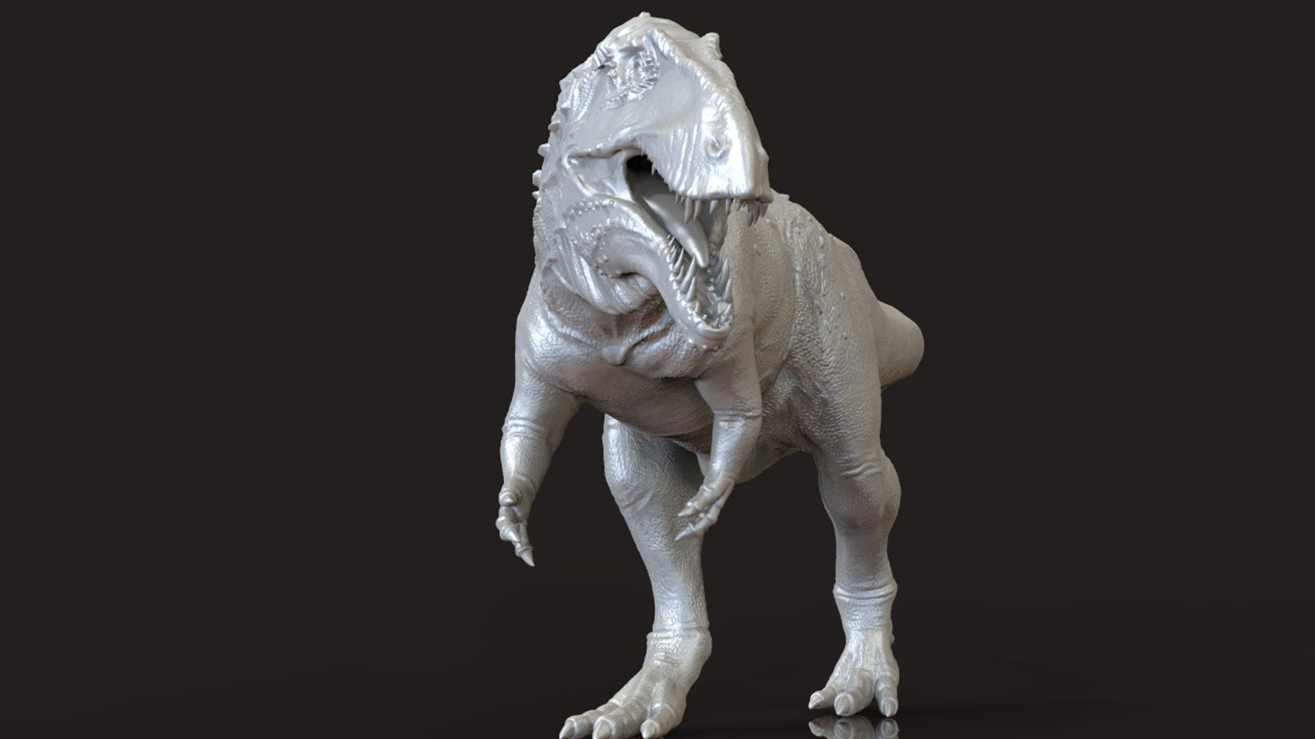 3d Dinosaur Acrosaurus Model