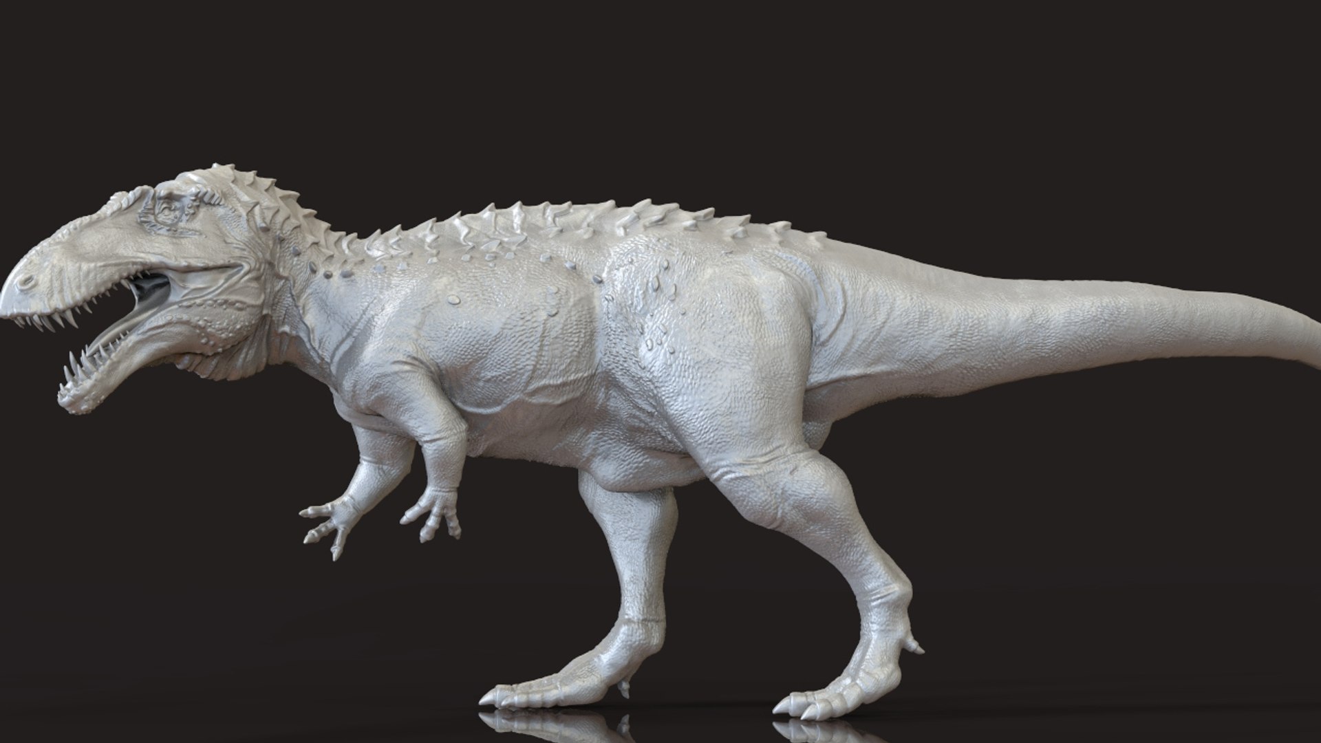 3d Dinosaur Acrosaurus Model