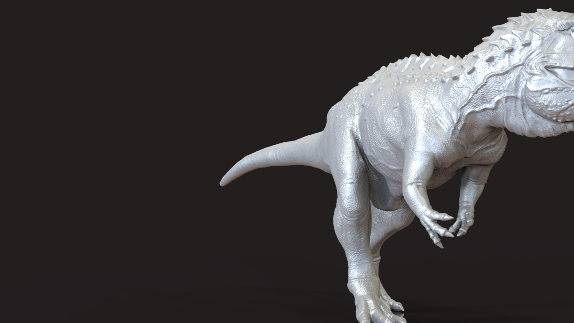 3d Dinosaur Acrosaurus Model