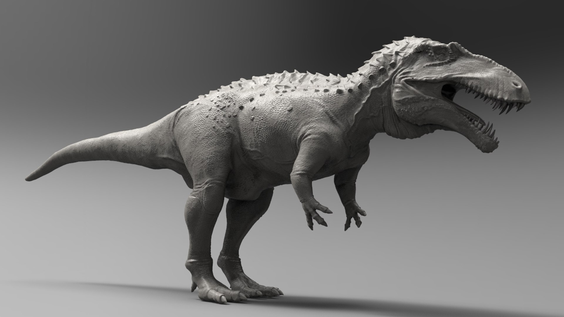 3d Dinosaur Acrosaurus Model