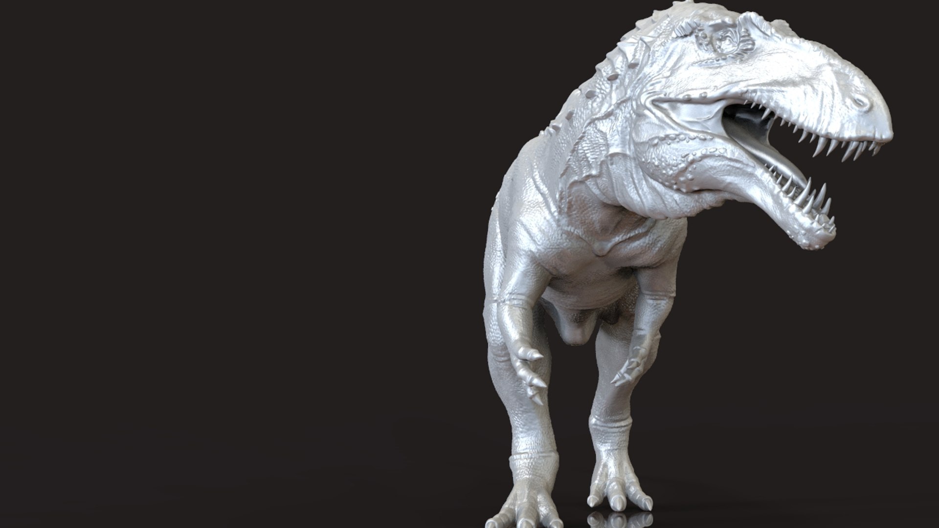 3d Dinosaur Acrosaurus Model