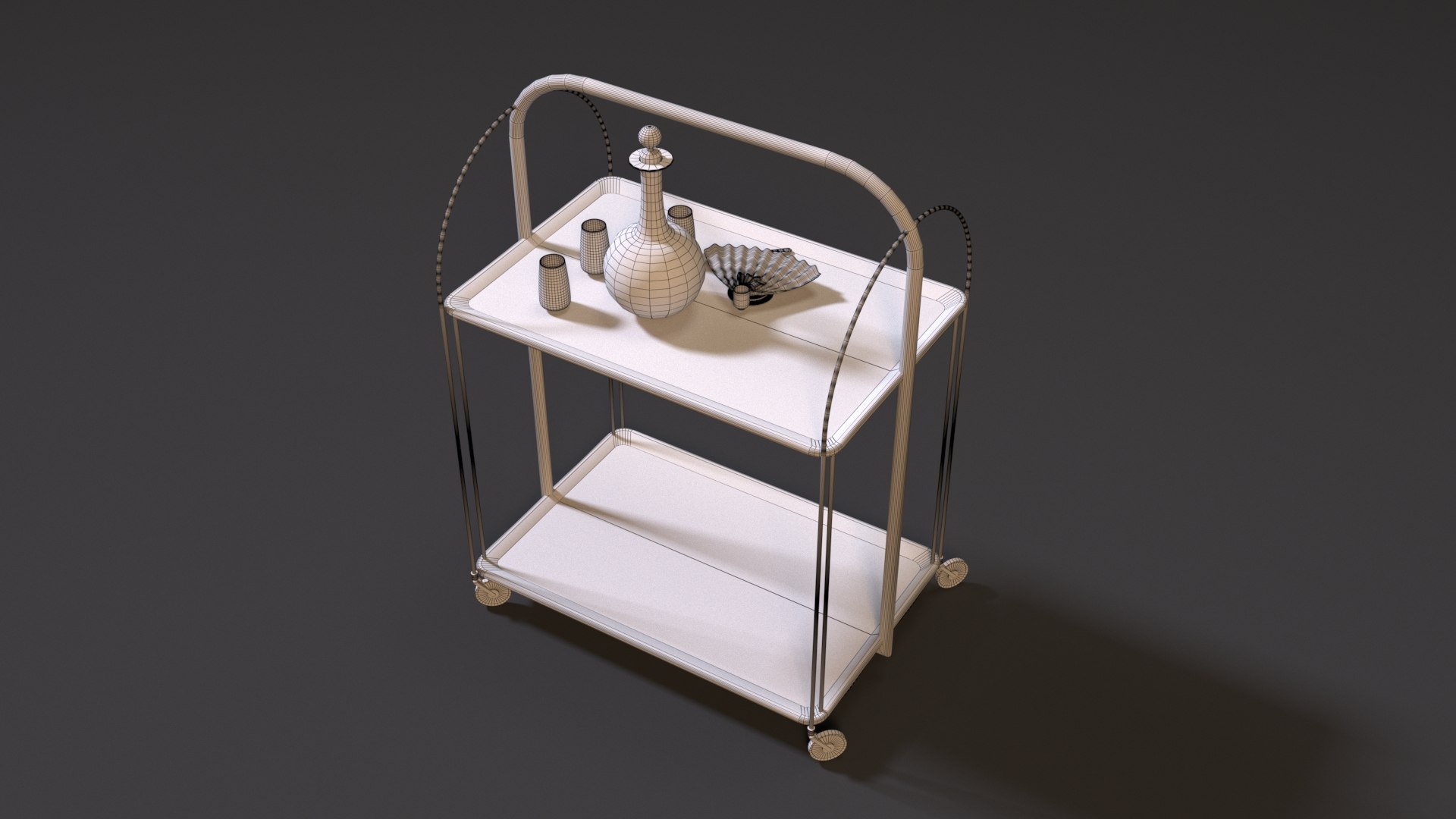 Ussr Food Trolley 3D Model - TurboSquid 1463072