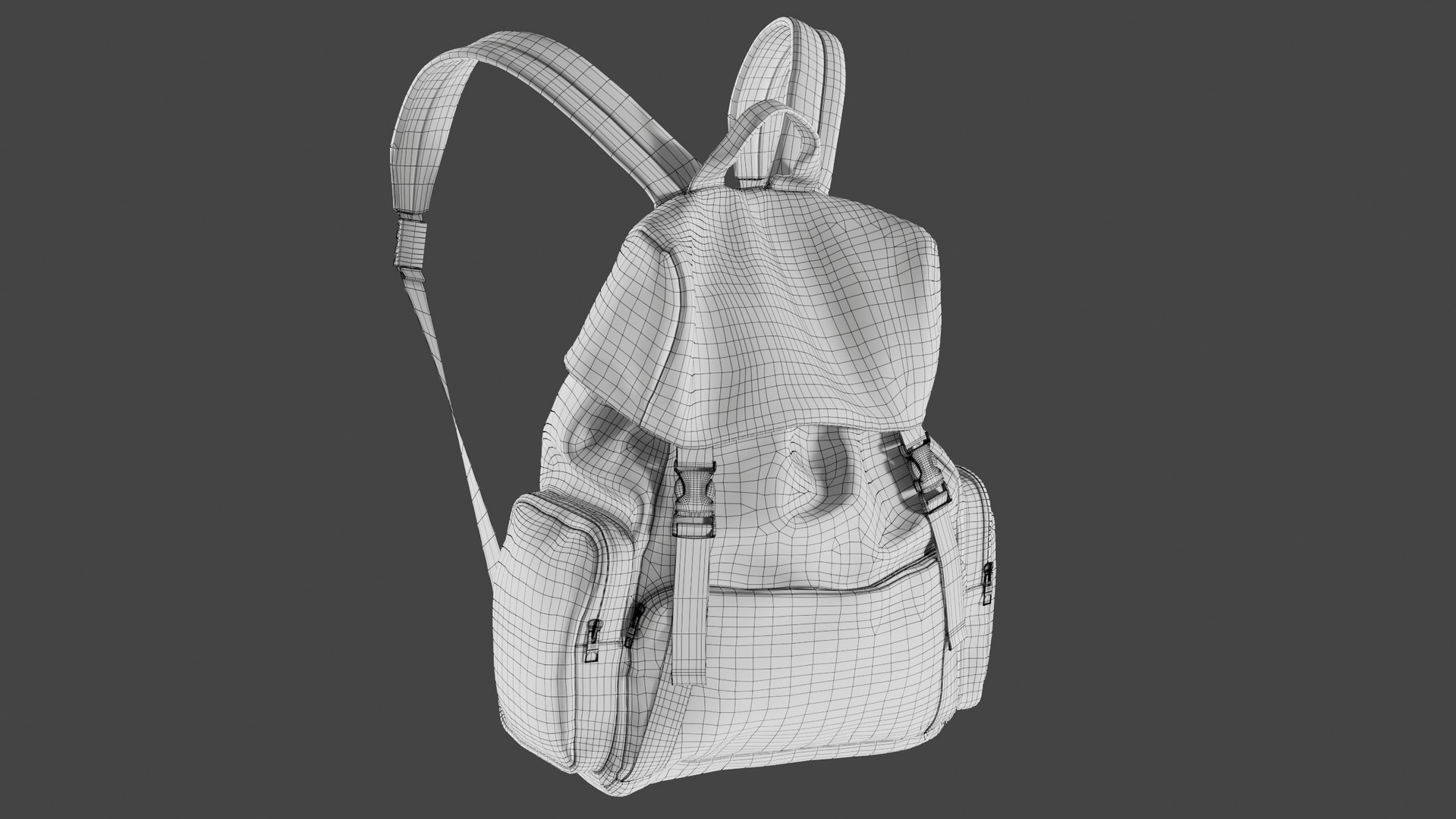 3D realistic men s backpack model - TurboSquid 1647578