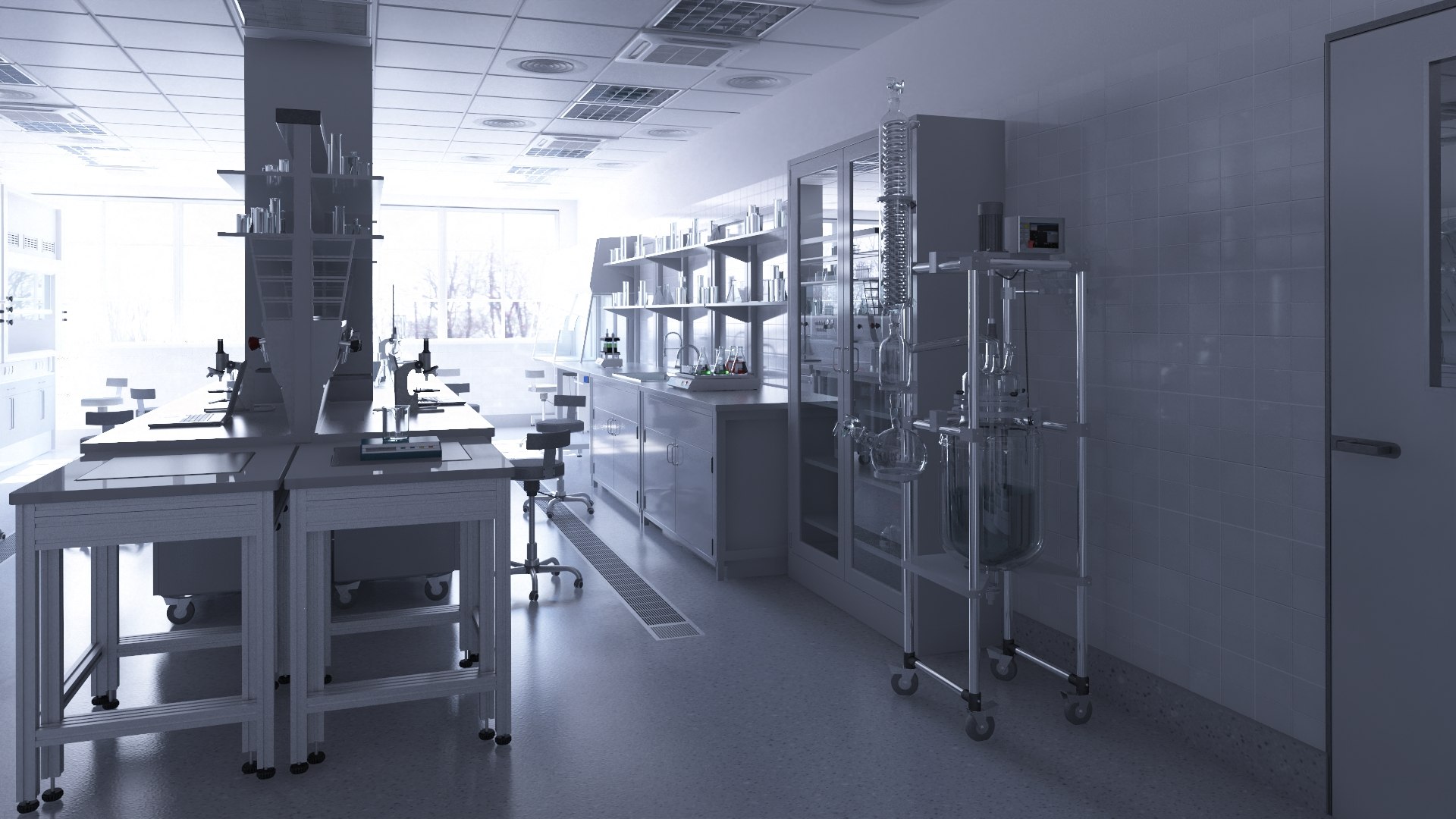 Laboratory 7 3D - TurboSquid 2011715