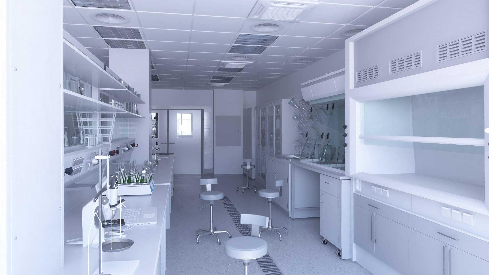 Laboratory 7 3D - TurboSquid 2011715