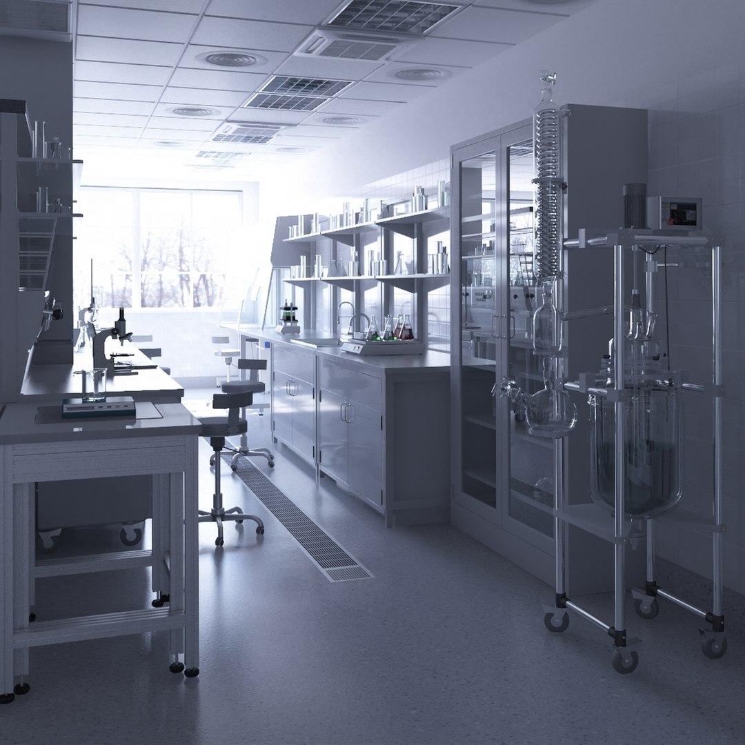 Laboratory 7 3D - TurboSquid 2011715