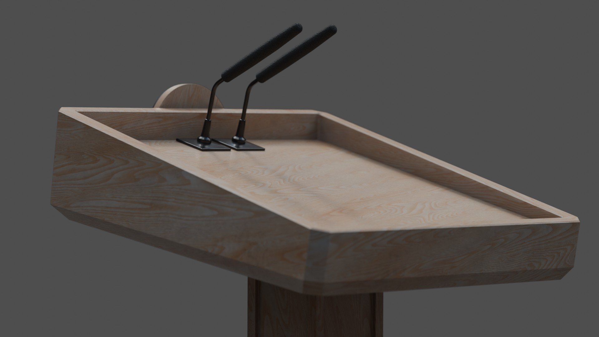 3D Prime Ministers Lecterns PBR Model - TurboSquid 2203850