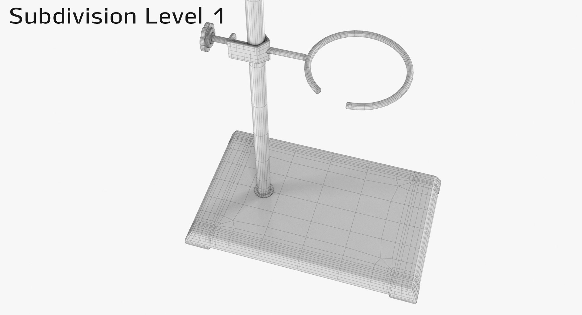 Lab Retort Stand 3D Model - TurboSquid 1683361