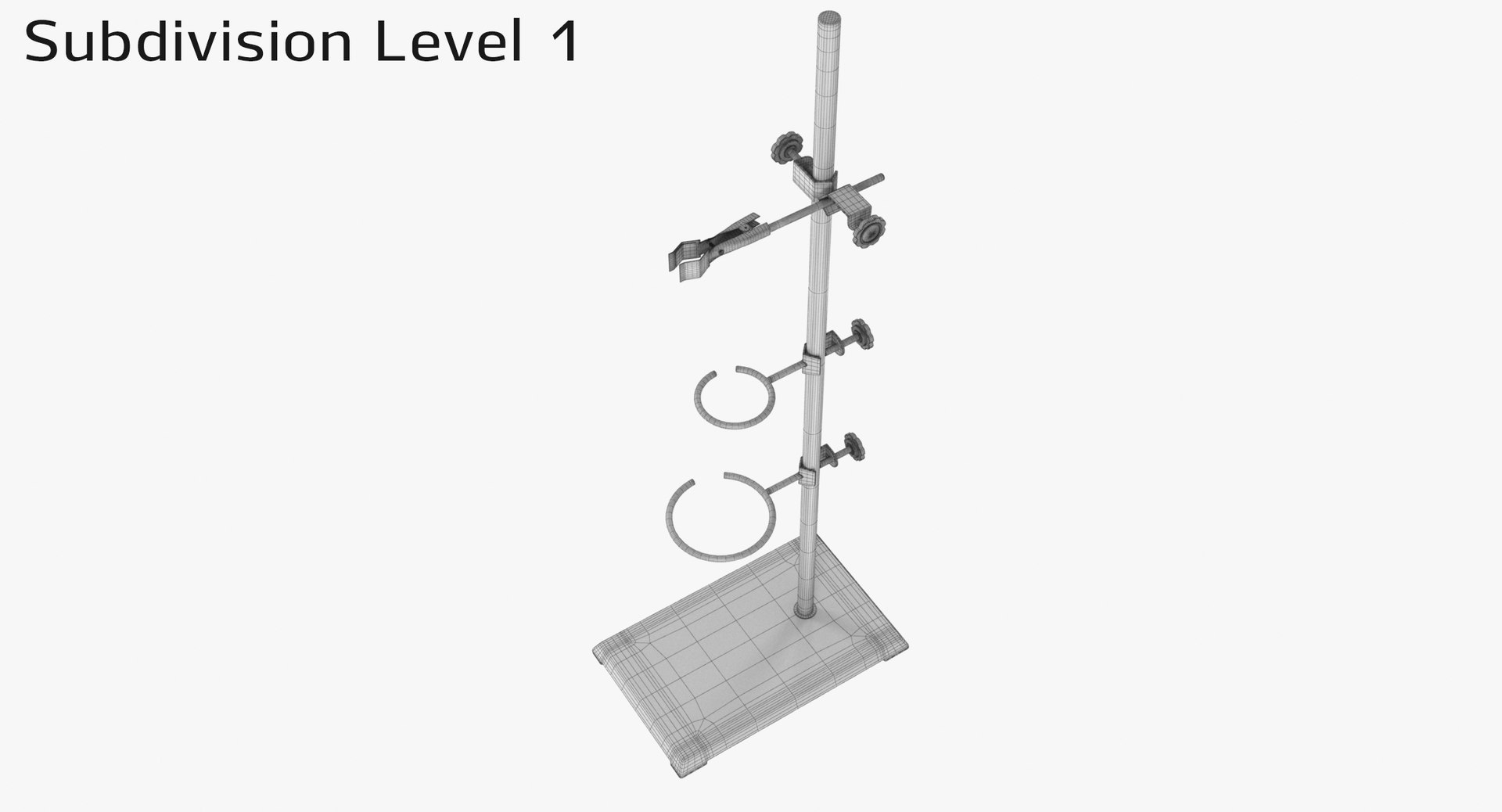 Lab Retort Stand 3D Model - TurboSquid 1683361