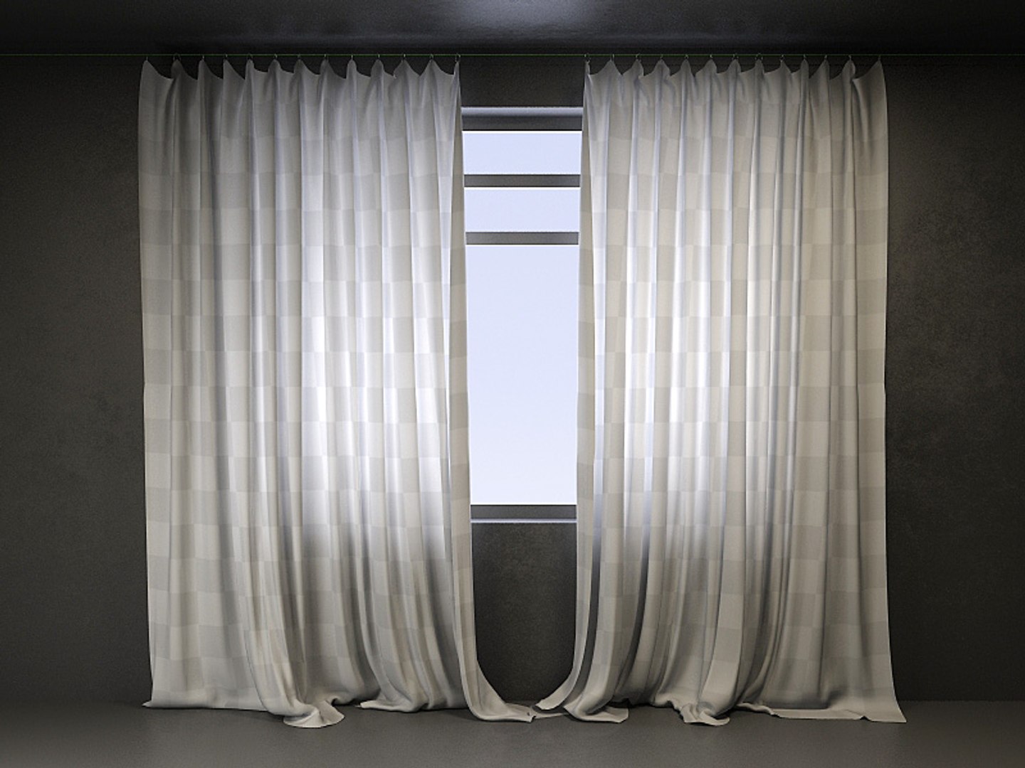 Curtain 3d Model