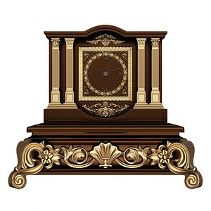 Mantel Clock STL Models for Download | TurboSquid
