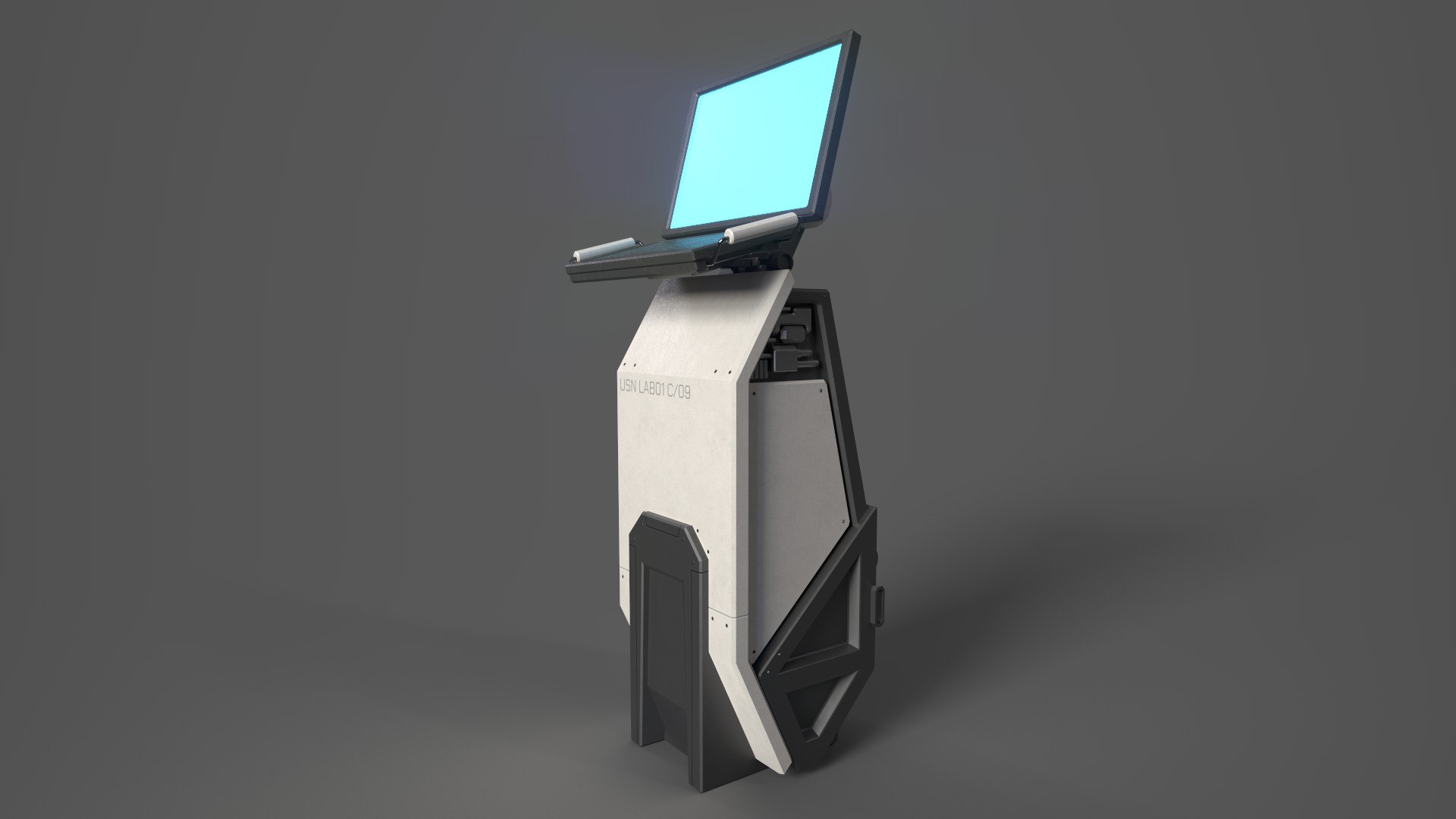 Futuristic Computer 3D Model - TurboSquid 1979531