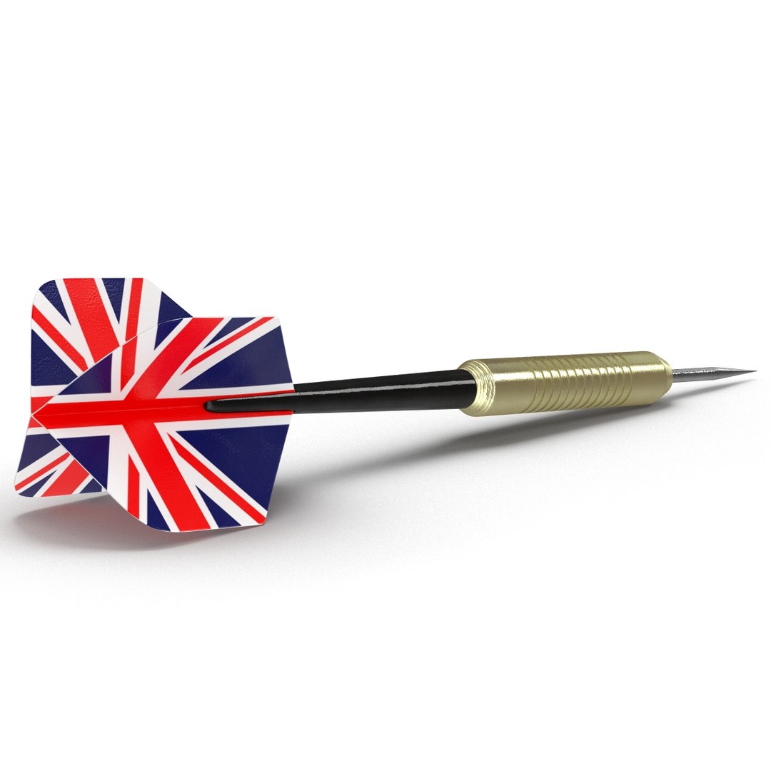 Dart Needle England Modeled 3d 3ds