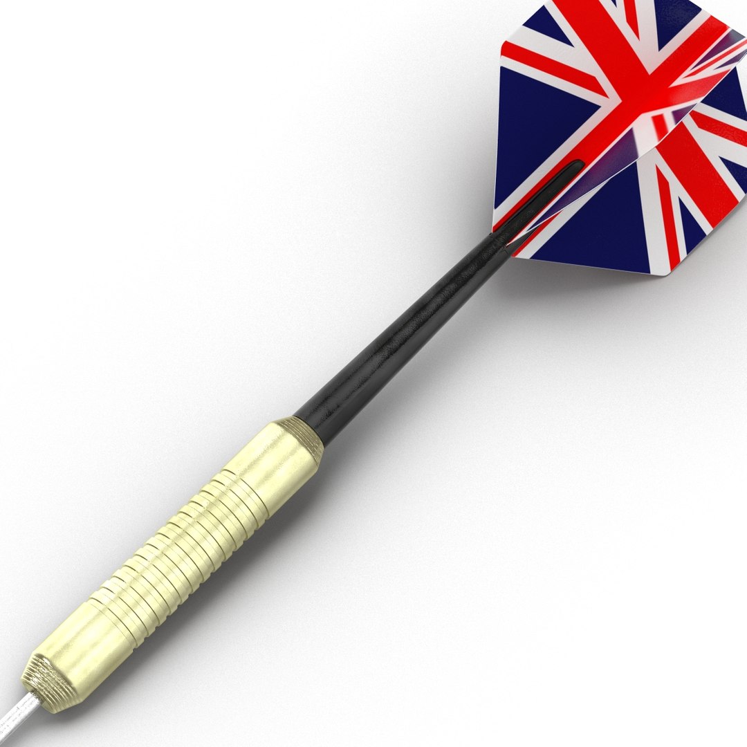 Dart Needle England Modeled 3d 3ds