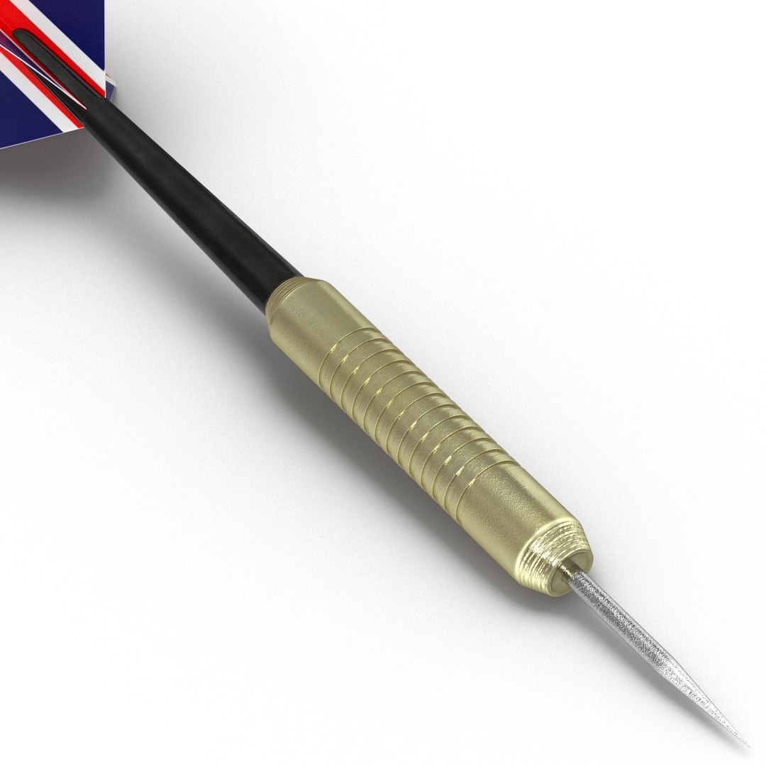 Dart Needle England Modeled 3d 3ds