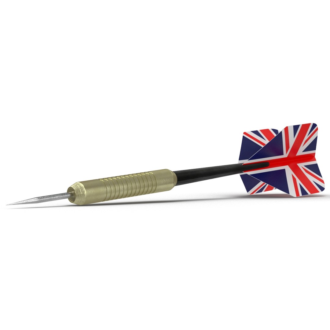 Dart Needle England Modeled 3d 3ds