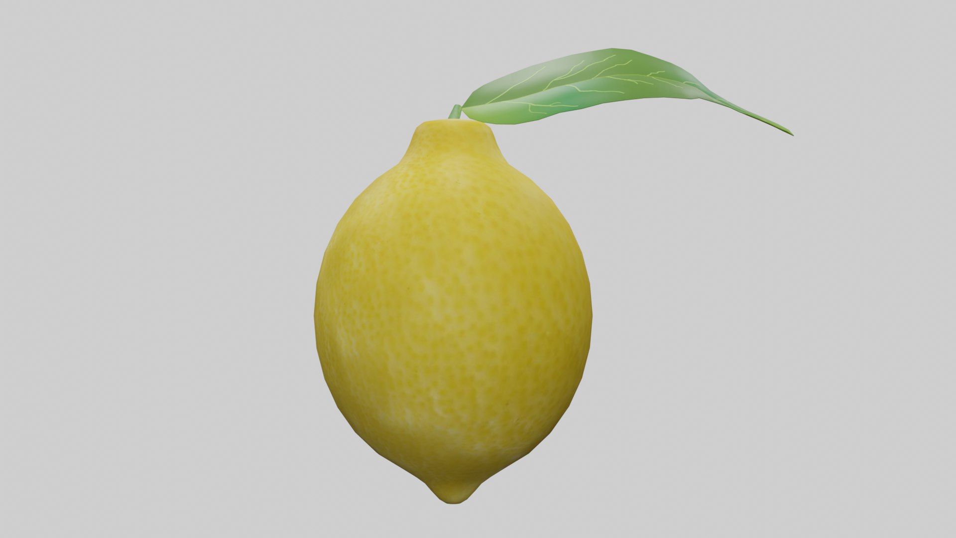 3D Lemon Model - TurboSquid 2123595