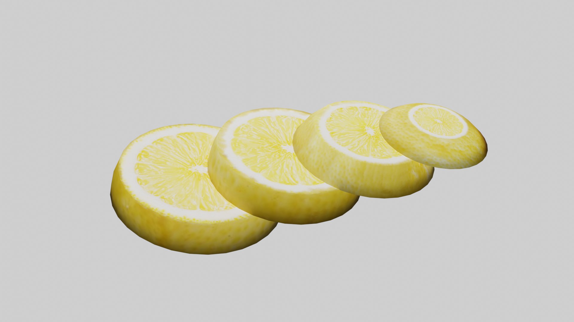 3D Lemon Model - TurboSquid 2123595