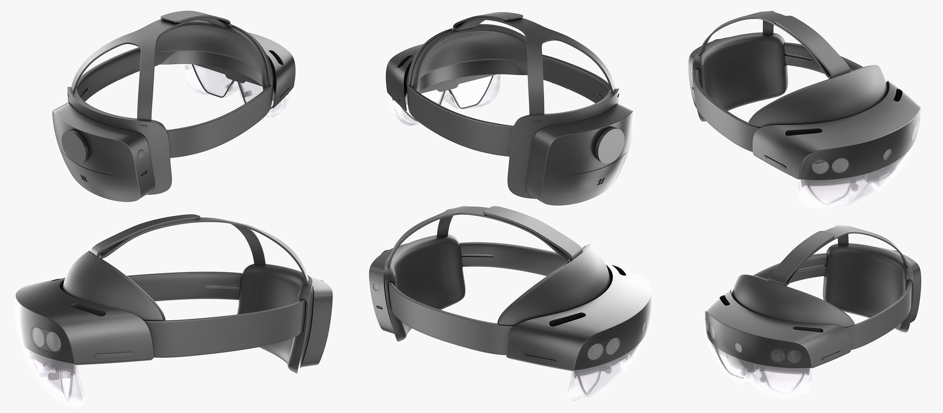 Microsoft HoloLens 2 - 2021 Update 3D Model - TurboSquid 1766187