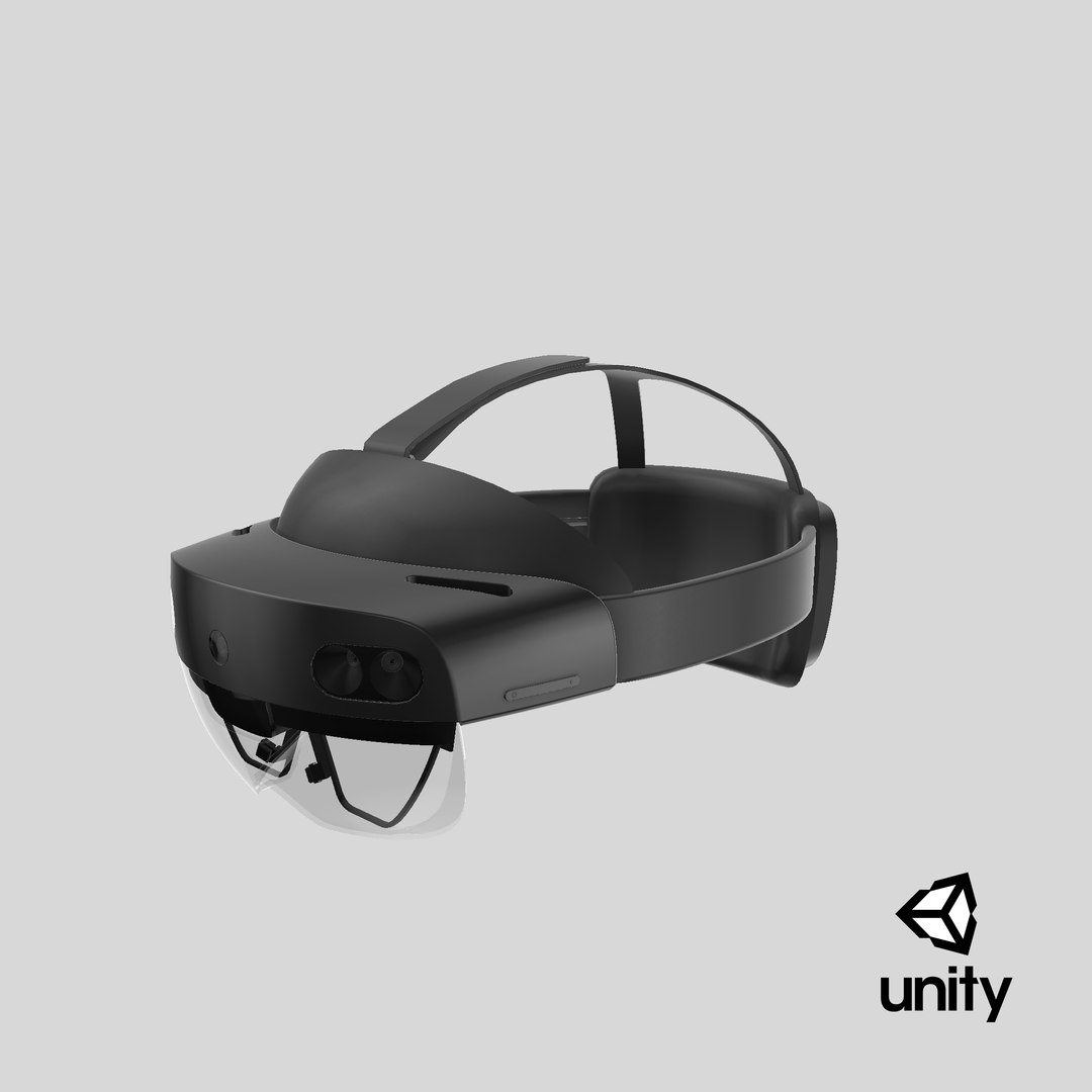 Microsoft HoloLens 2 - 2021 Update 3D Model - TurboSquid 1766187