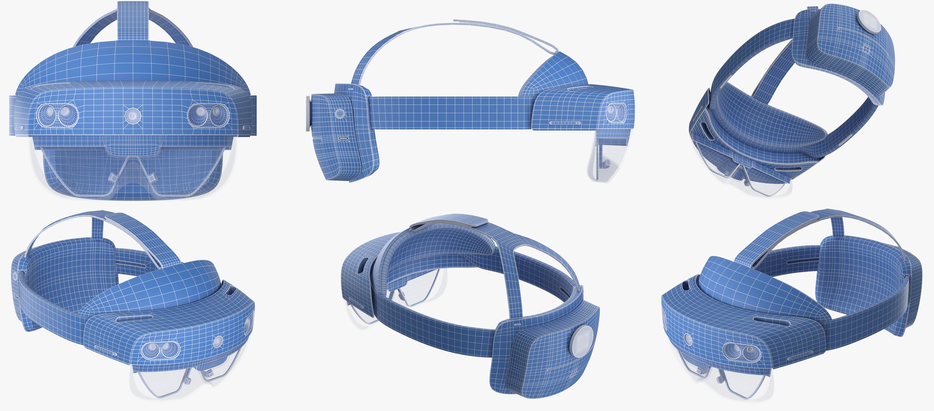 Microsoft HoloLens 2 - 2021 Update 3D Model - TurboSquid 1766187