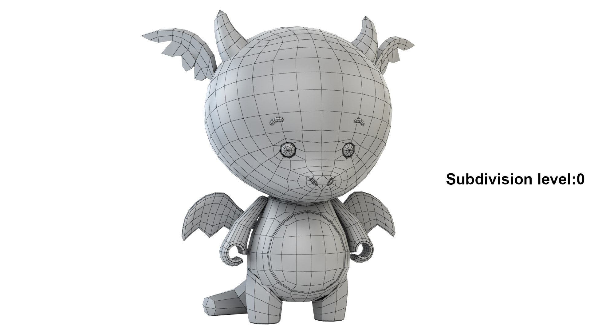 3D Model Dragon Toy - TurboSquid 1549277