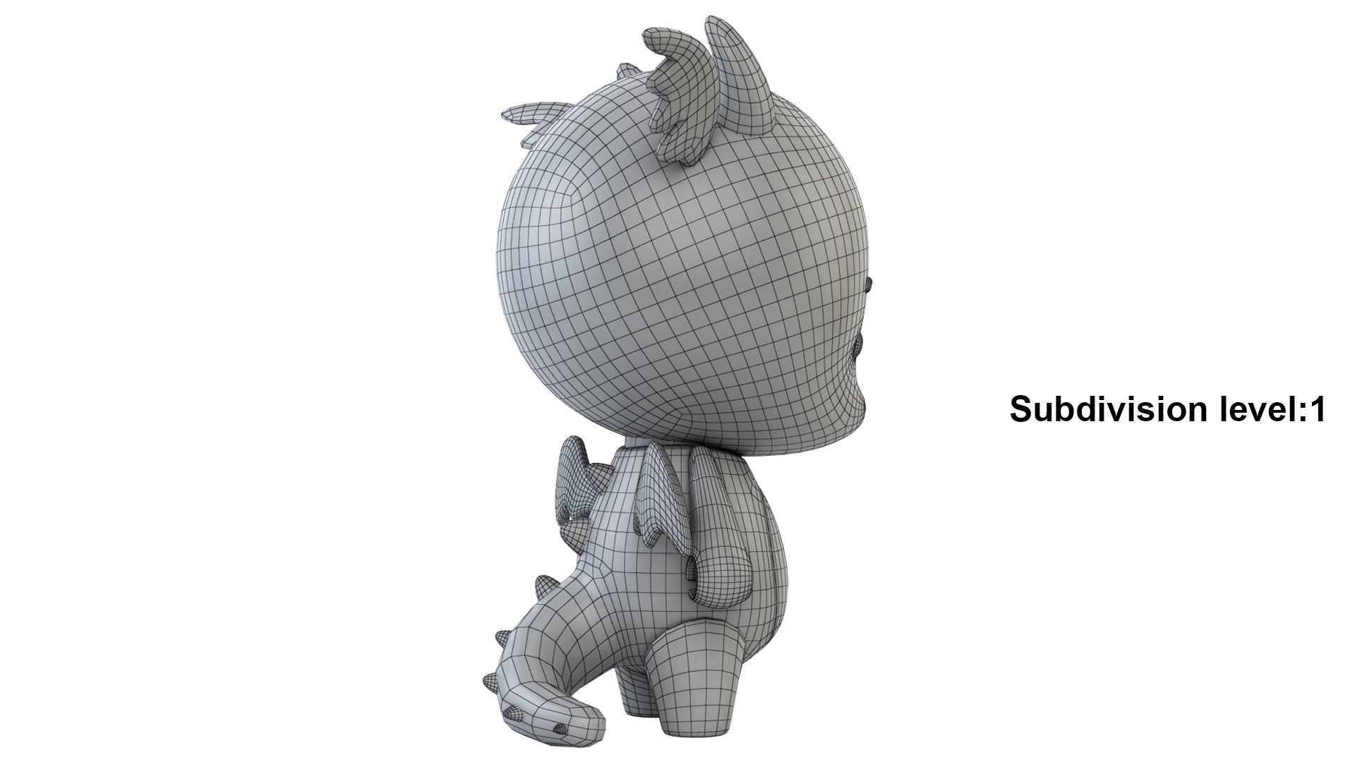 3D Model Dragon Toy - TurboSquid 1549277