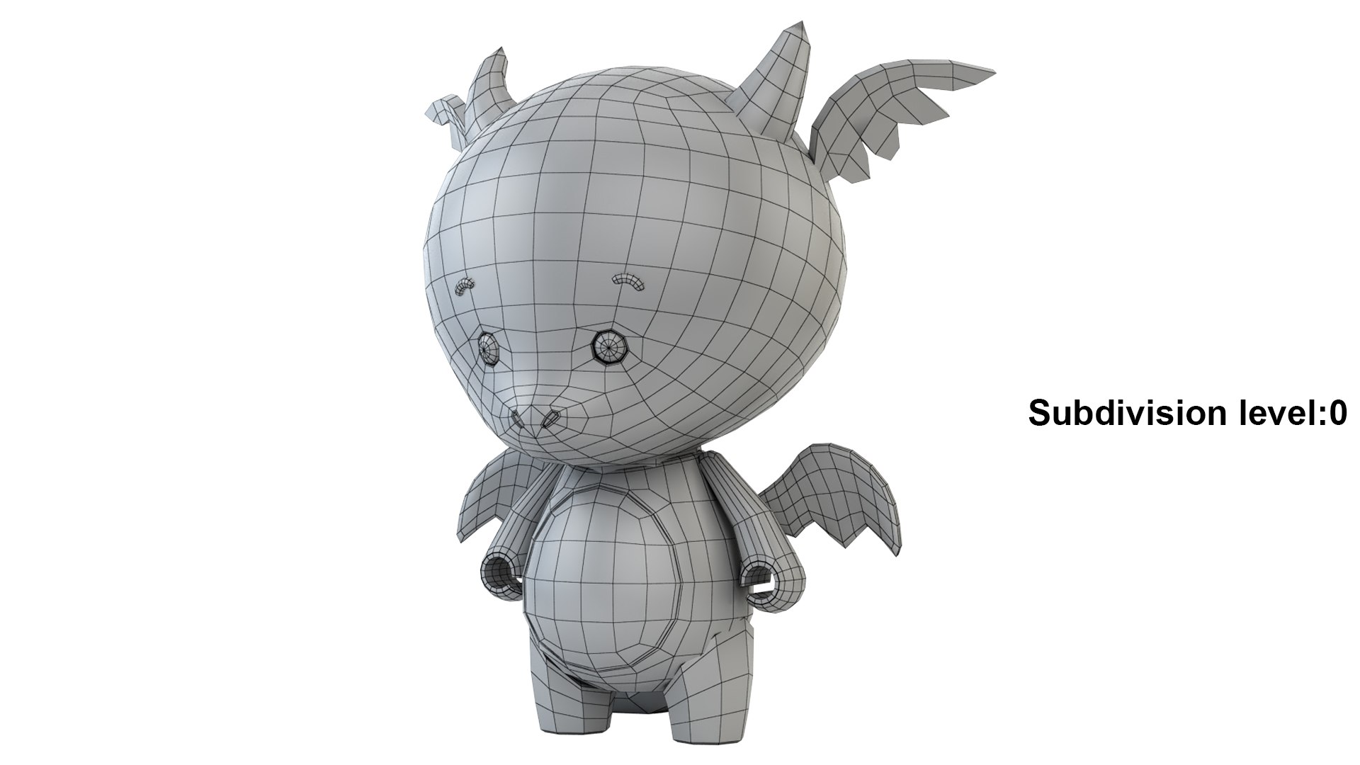 3D Model Dragon Toy - TurboSquid 1549277