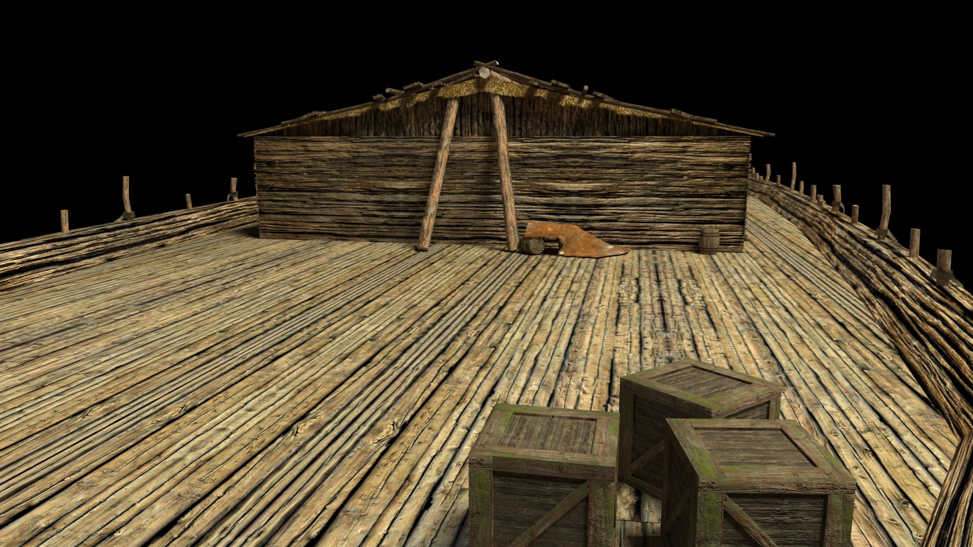Noah Ark 3d Model