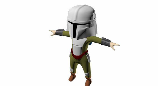 Mandalorian star wars 3D model - TurboSquid 1665390