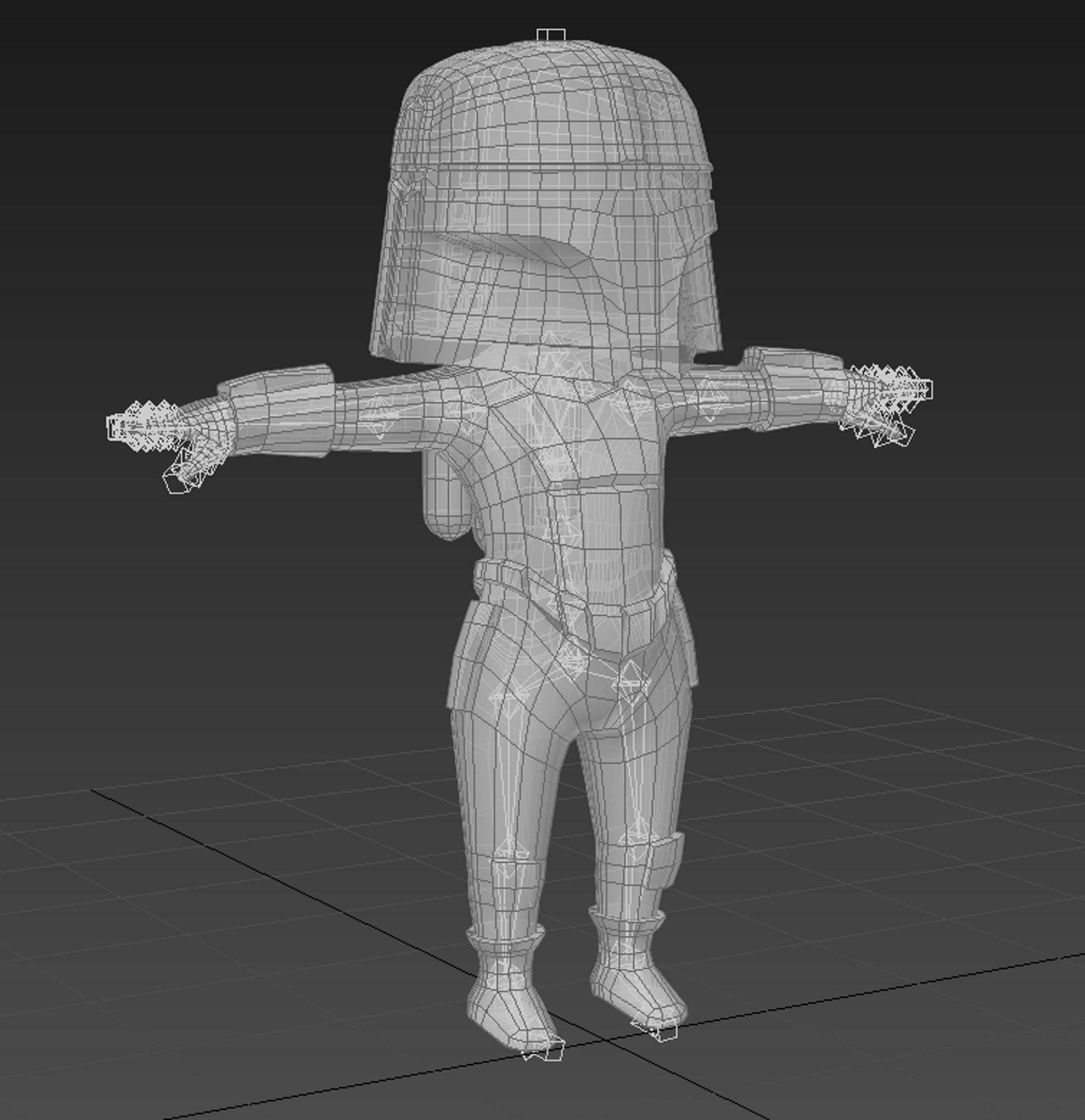 Mandalorian star wars 3D model - TurboSquid 1665390