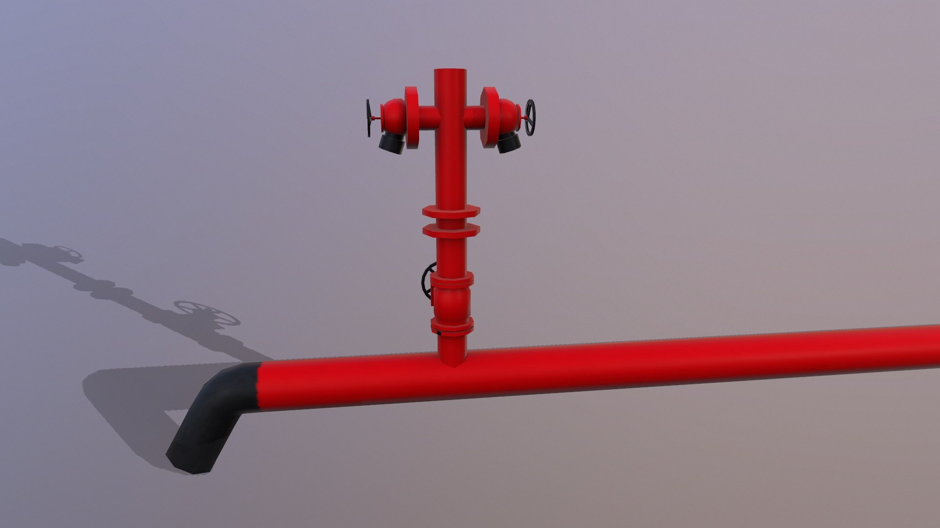 3D Fire Extinguisher Pipe - TurboSquid 2286896