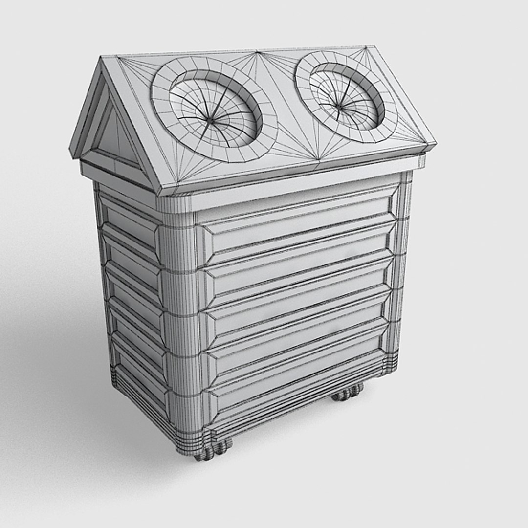 3d model garbage