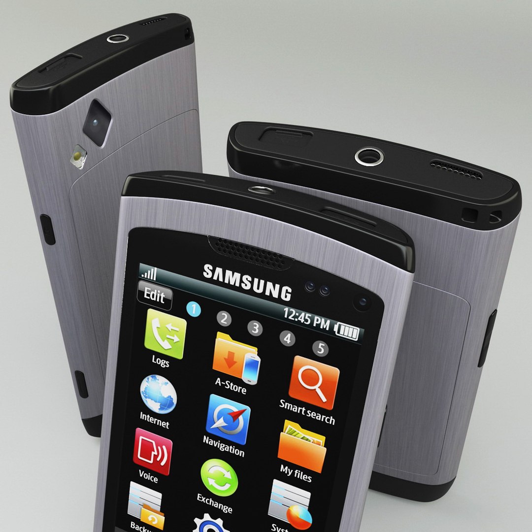 Samsung S8500 Wave 3d Model
