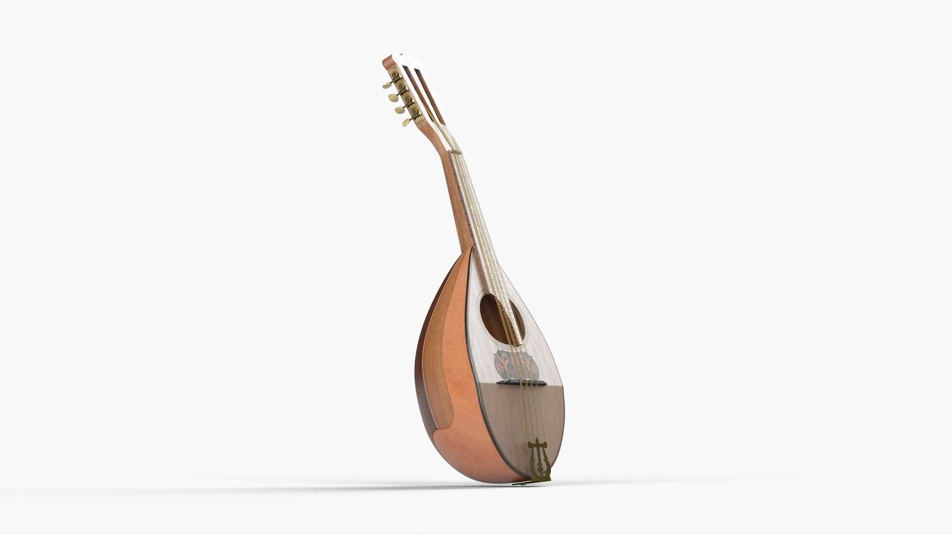 Neapolitan Mandolin 3D - TurboSquid 1756289