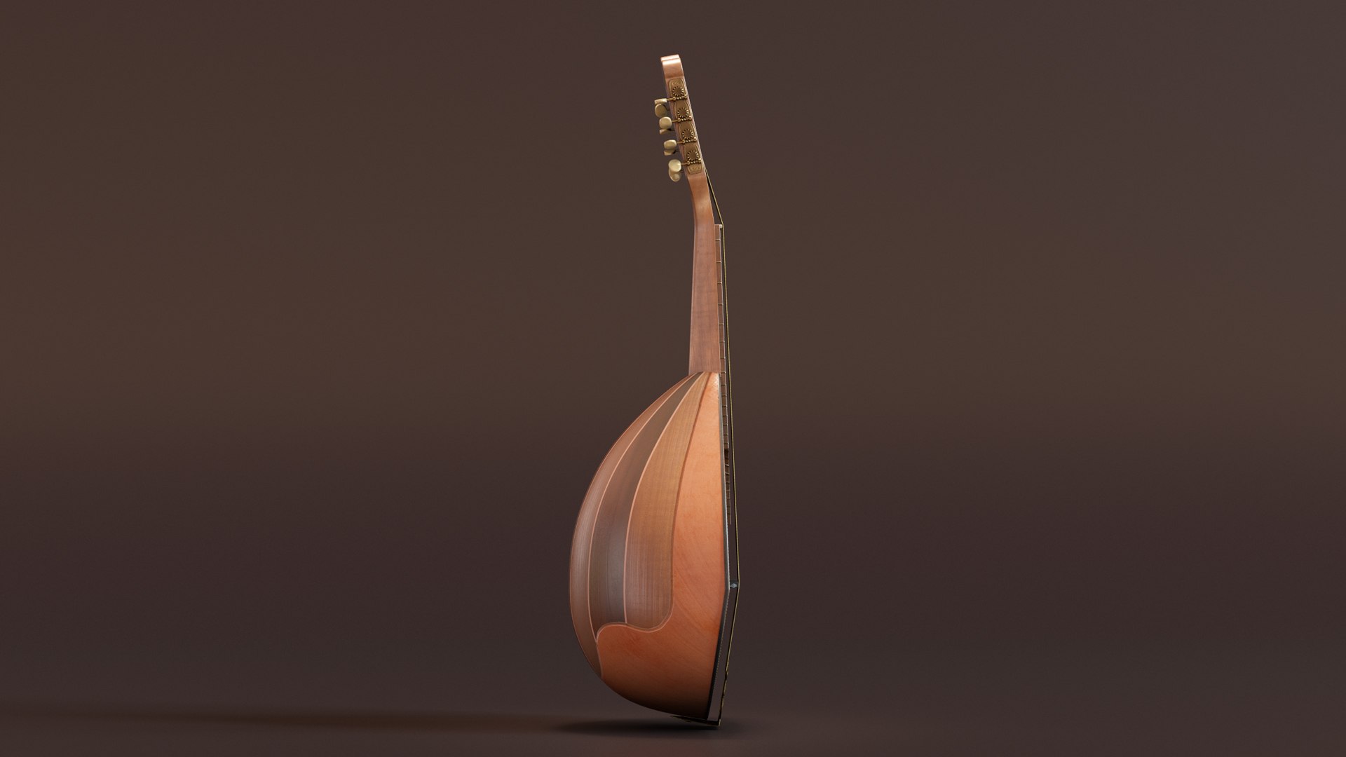 Neapolitan Mandolin 3D - TurboSquid 1756289