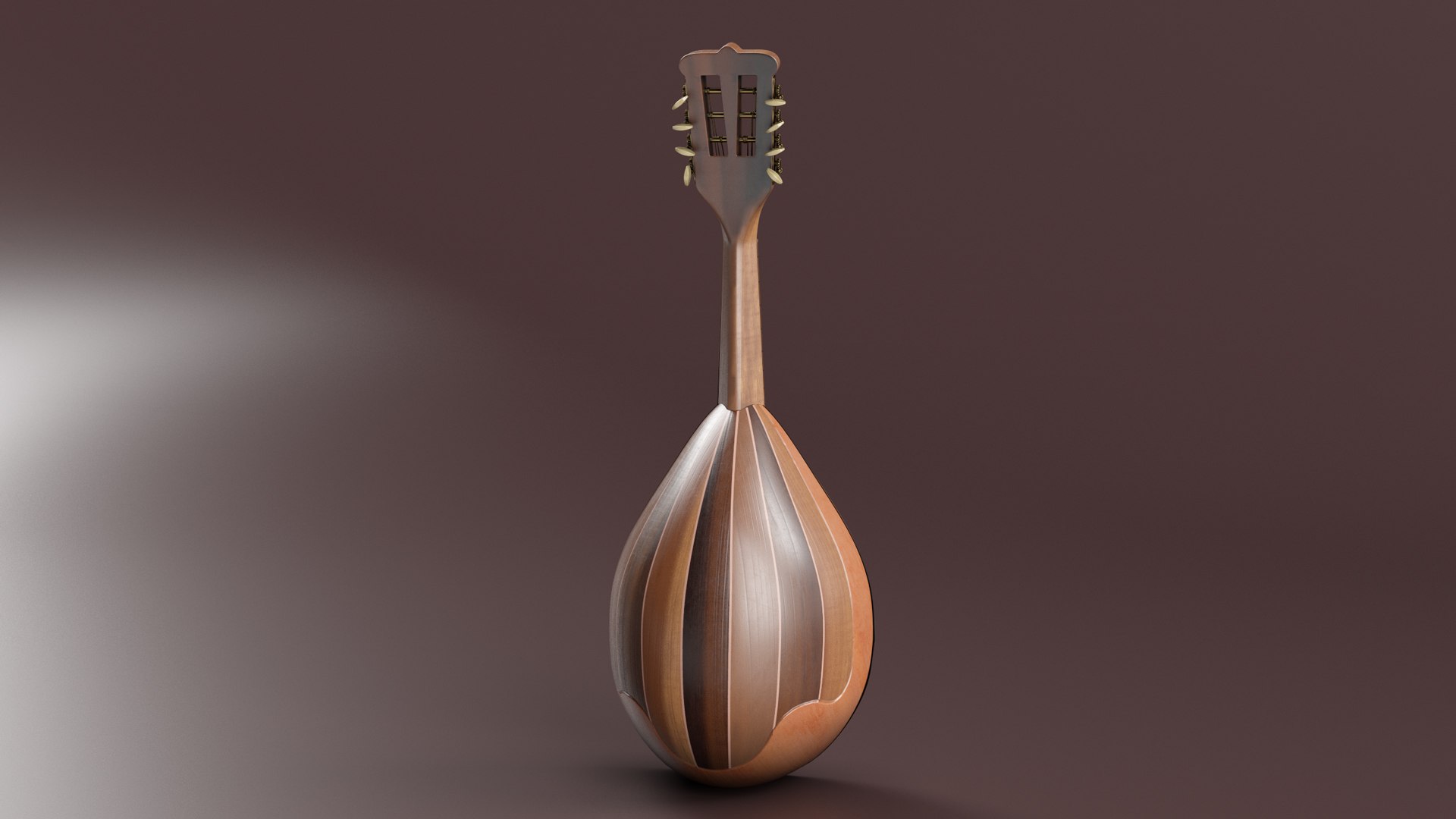 Neapolitan Mandolin 3D - TurboSquid 1756289