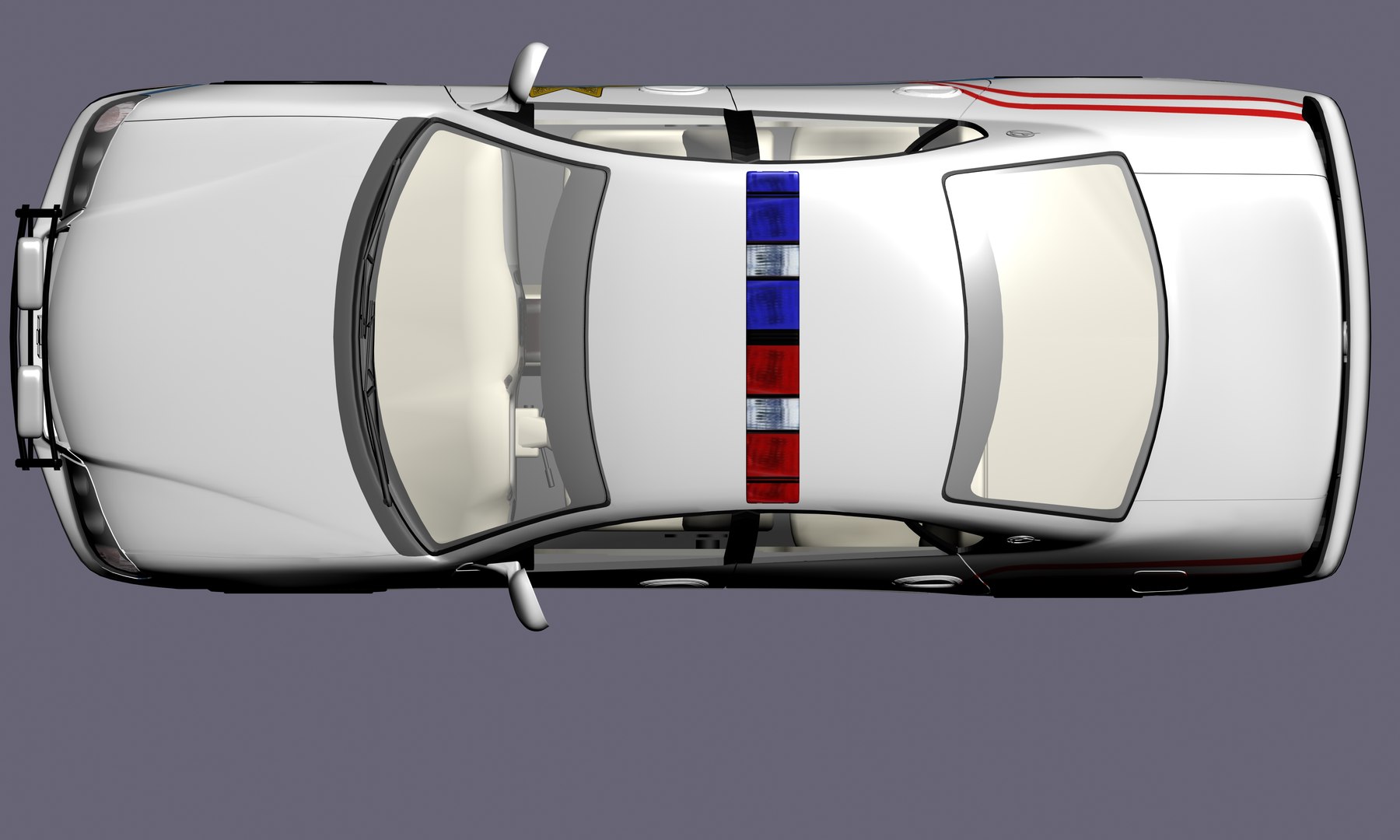 Chevrolet Impala Police 3D Model - TurboSquid 1261063