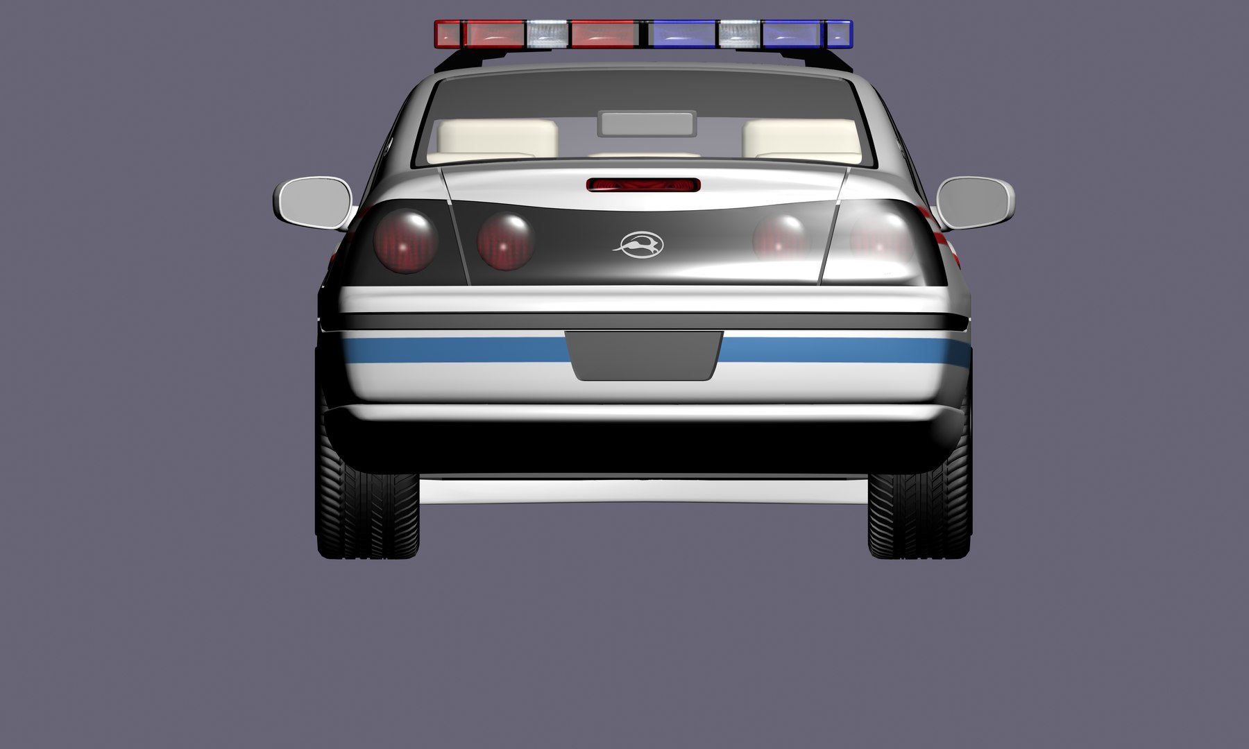 Chevrolet Impala Police 3D Model - TurboSquid 1261063