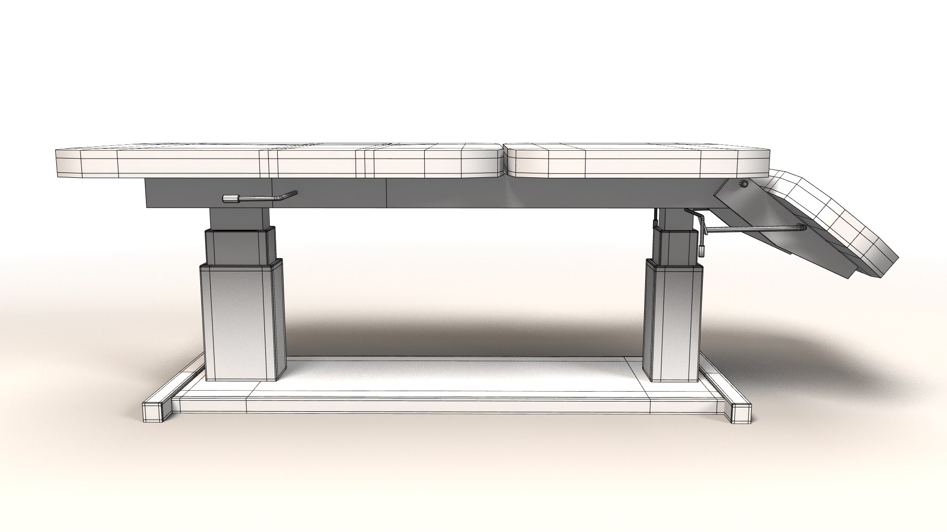 3D Examination Table Model - TurboSquid 2206898