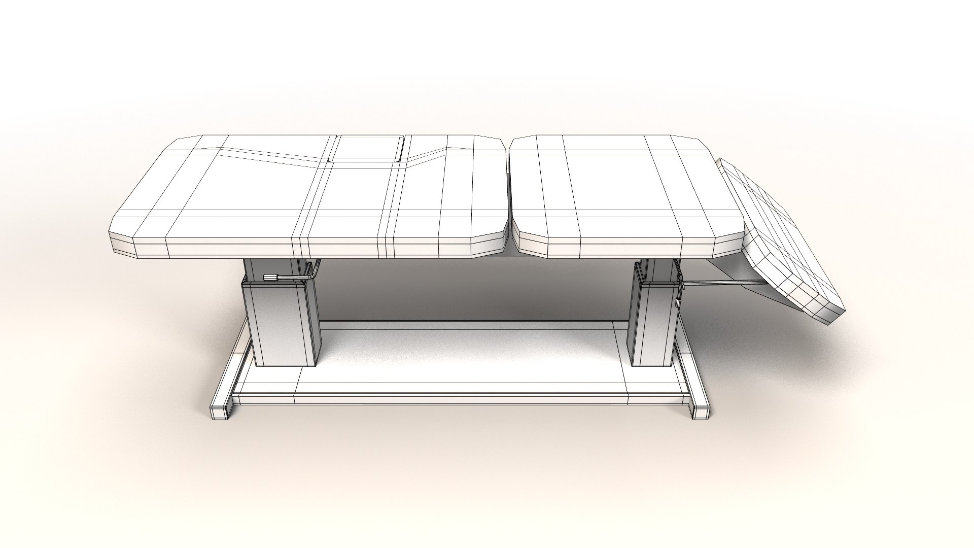 3D Examination Table Model - TurboSquid 2206898