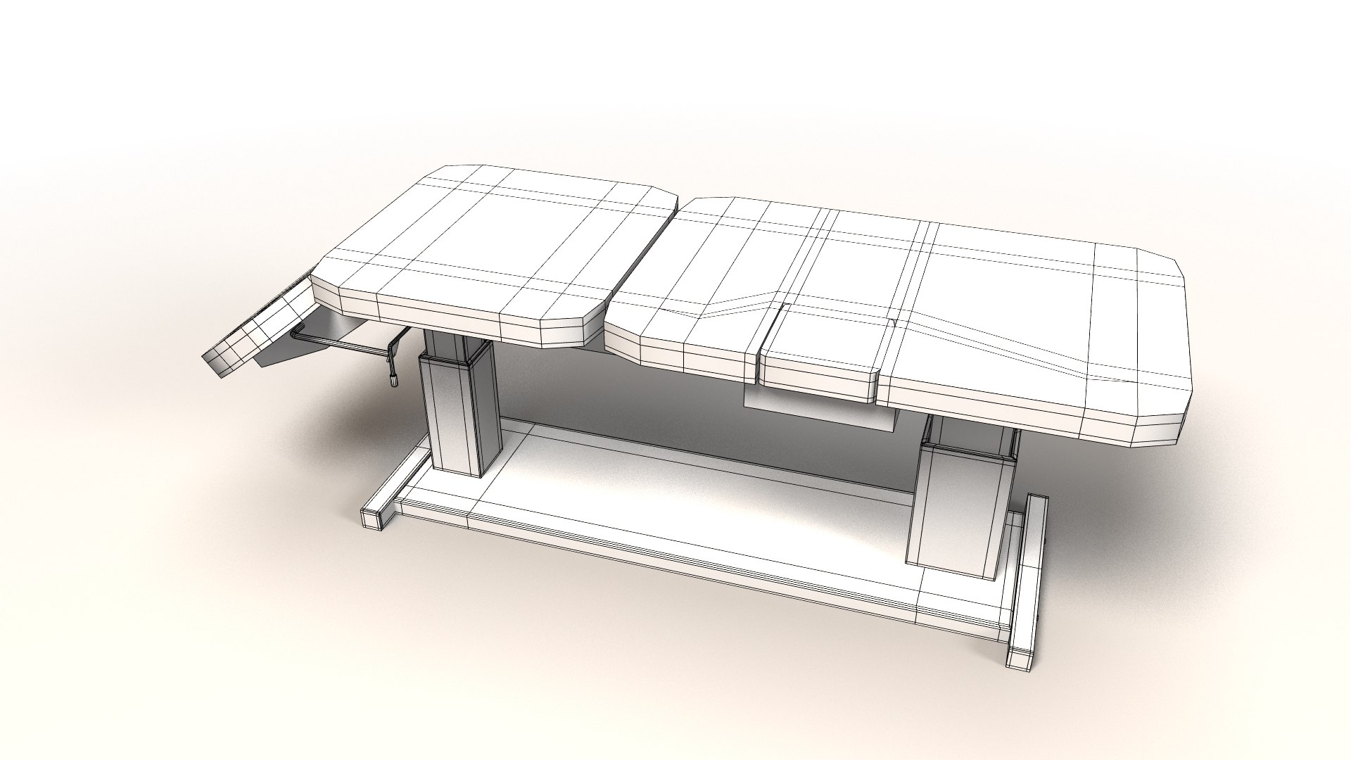 3D Examination Table Model - TurboSquid 2206898