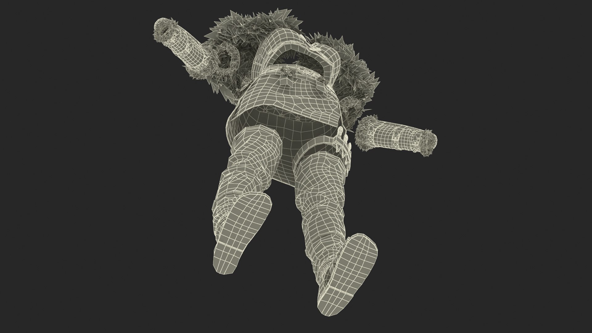 3D Model Warrior Huntress Armor Set - TurboSquid 2410978