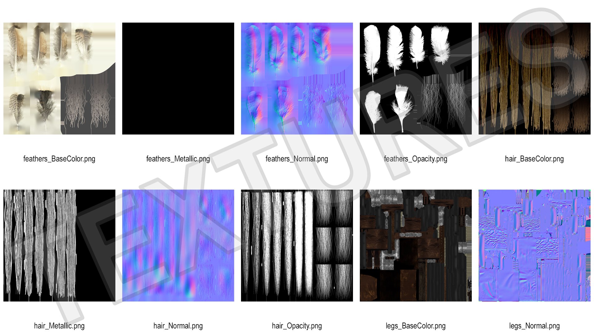 3D Model Warrior Huntress Armor Set - TurboSquid 2410978