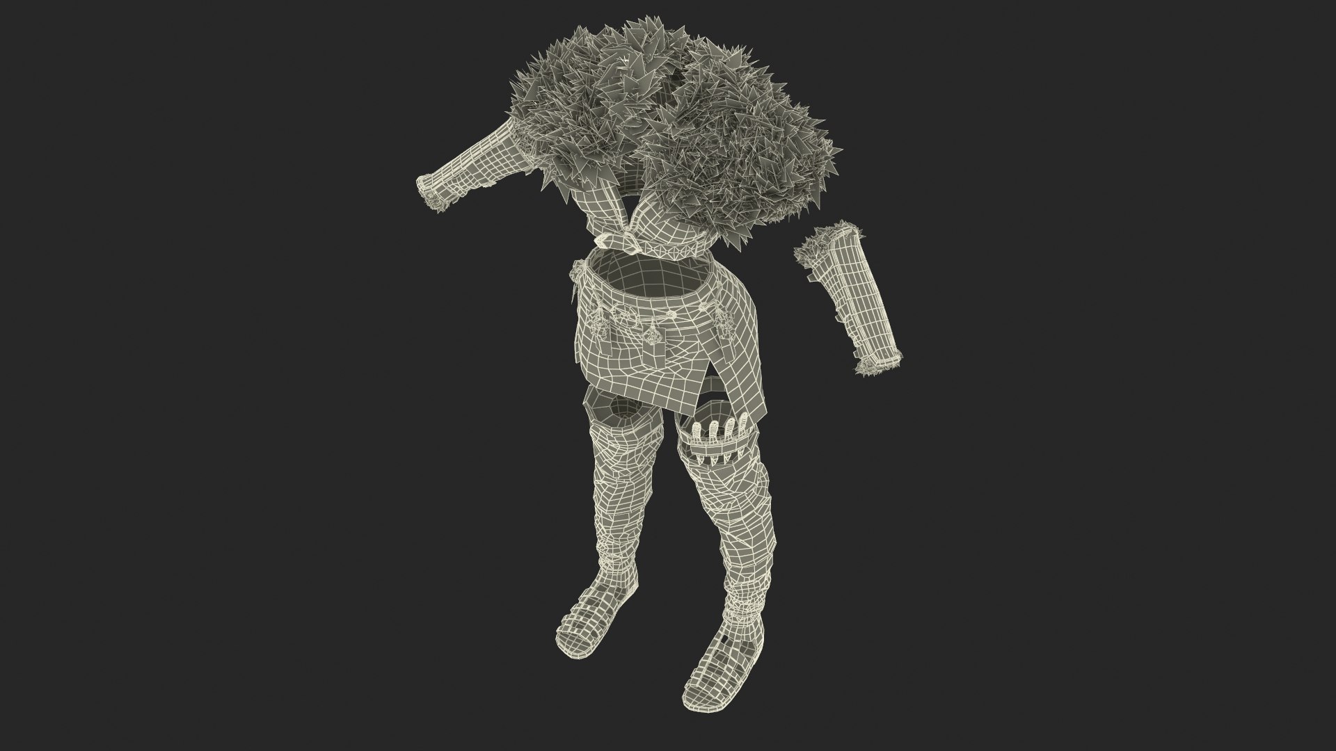 3D Model Warrior Huntress Armor Set - TurboSquid 2410978