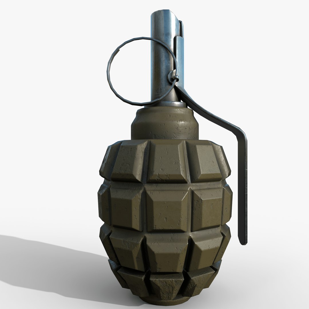 Grenade F1 3D Model - TurboSquid 2087511