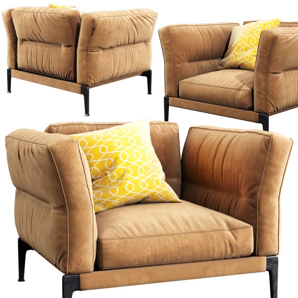 Chair Flexform 3D Models for Download | TurboSquid