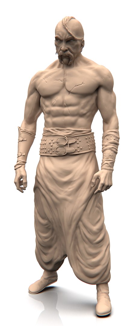 3D COSSACK FOR CNC MACHINE AND 3D PRINTING Model - TurboSquid 2253311