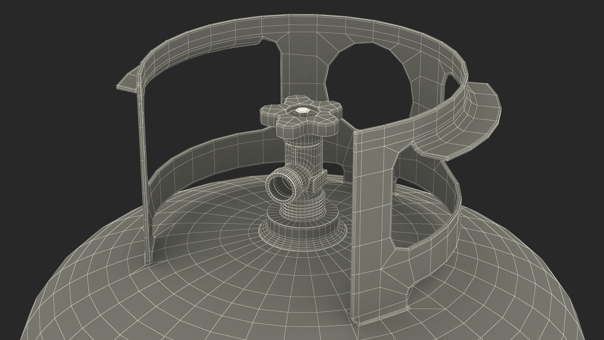 Standard Propane Gas Cylinder 3D - TurboSquid 2230232
